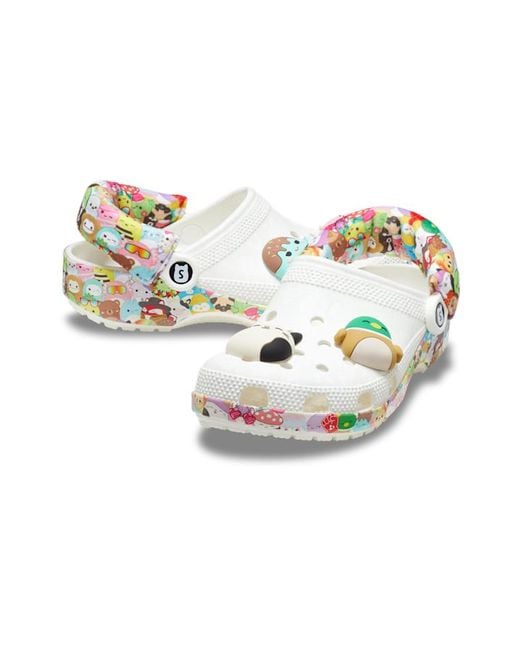 Crocs™ Squishmallows Printed Clogs with Plush Charms in Black | Lyst