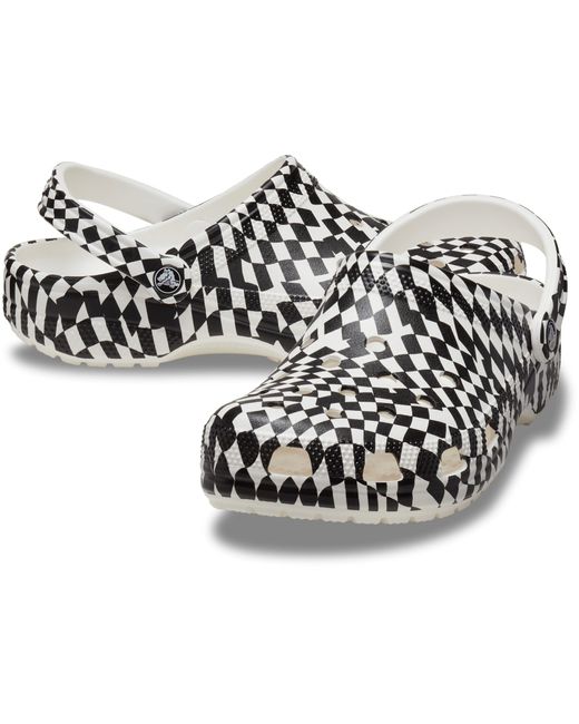 Crocs™ Warped Checker Clog in Black | Lyst