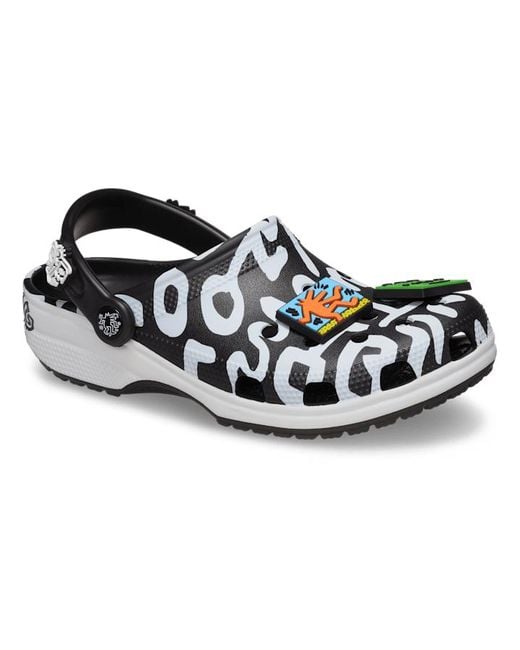 Crocs™ Keith Haring Classic Clog in Black | Lyst