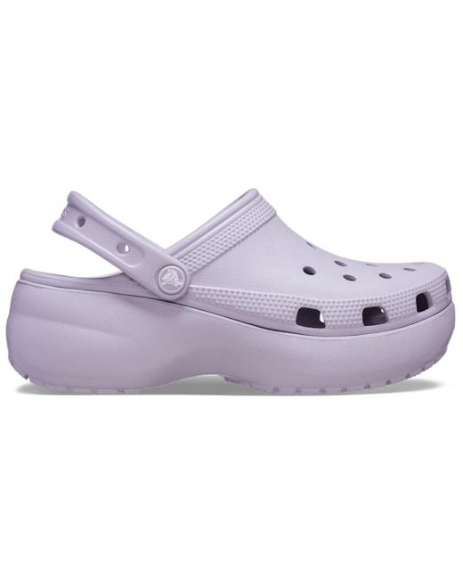 Crocs™ Classic Platform Clog in Purple | Lyst