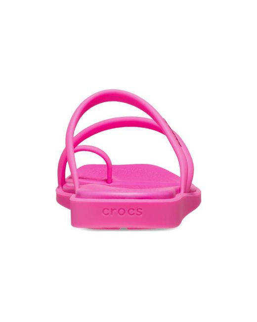 Crocs™ Miami Toe Loop Sandal; Crush in Black | Lyst