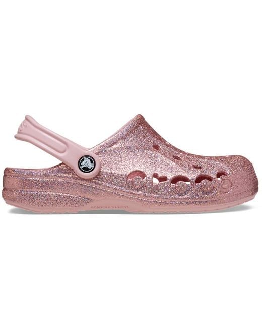 Crocs™ Baya Glitter Clog; Petal in Black | Lyst
