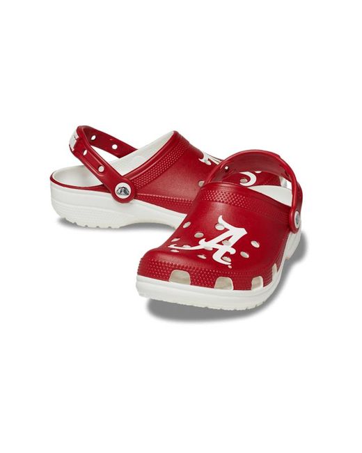 Crocs™ University Of Alabama Classic Clog in Red | Lyst