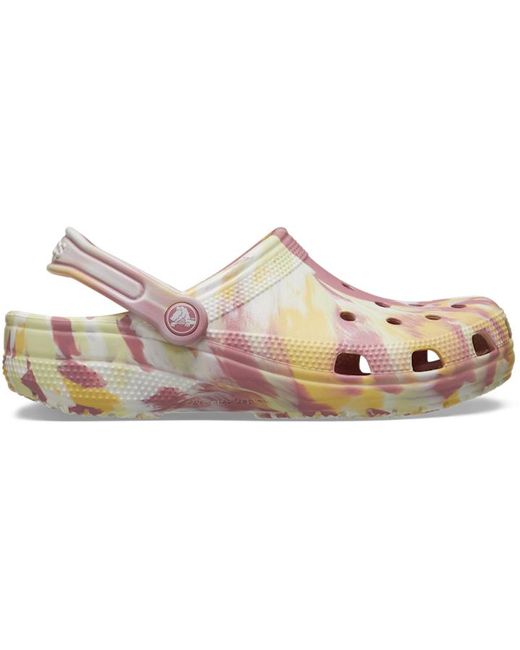 Crocs™ Classic Marbled Clog; Daylily Multi in Black | Lyst