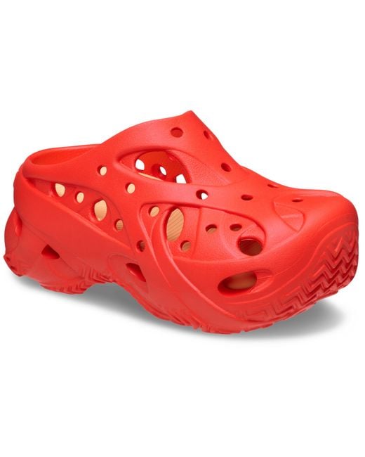 Crocs™ Caged Clog in Red | Lyst