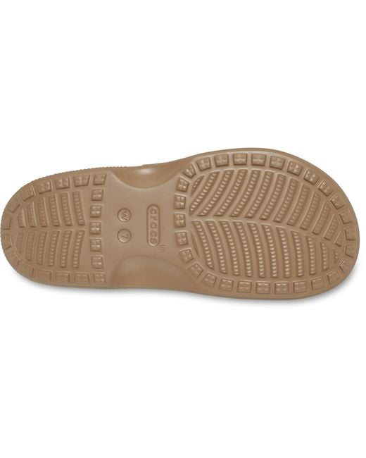 Crocs™ Metallic Buckle Saturday Sandal in Black | Lyst