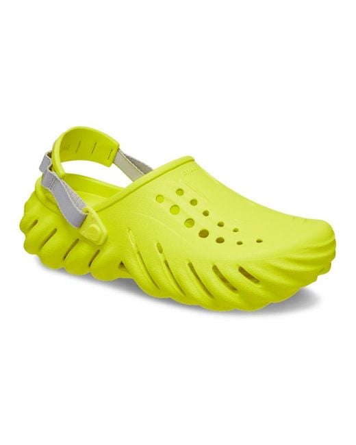 Crocs™ Echo Reflective Backstrap Clog in Yellow | Lyst