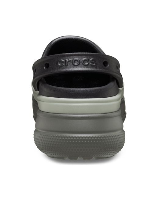 Crocs™ Classic Stacked Clog in Black | Lyst