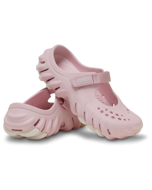 Crocs™ Echo Mary Jane in Black | Lyst UK