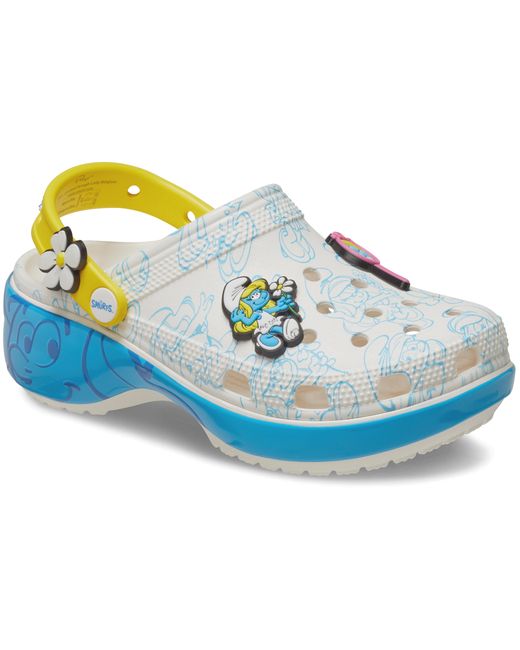 Crocs™ Smurfs Platform in Blue | Lyst UK