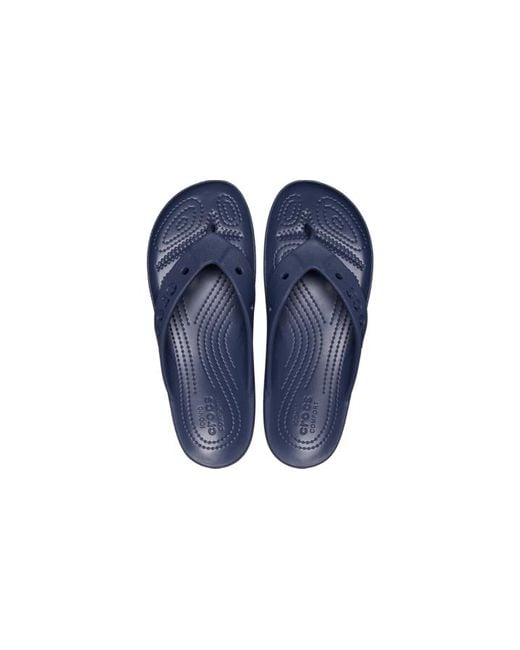 Crocs™ Baya Platform Flip in Blue | Lyst