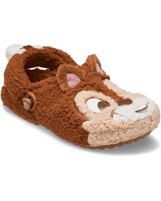 Crocs™ Chip 'N Dale Classic Lined in Brown | Lyst UK