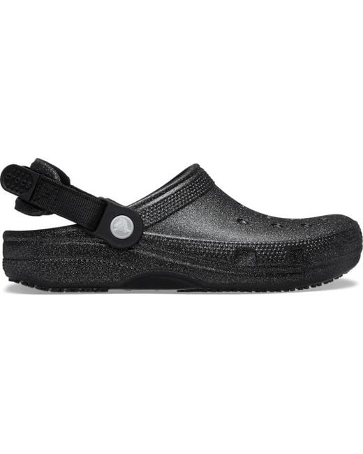 Crocs™ Classic Work Graphic Clog in Black for Men | Lyst