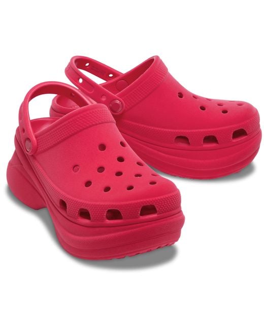 Crocs™ Bae Velvet in Red | Lyst
