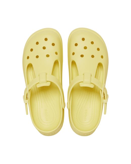 Crocs™ Classic Mary Jane Clog; Daylily in Black | Lyst