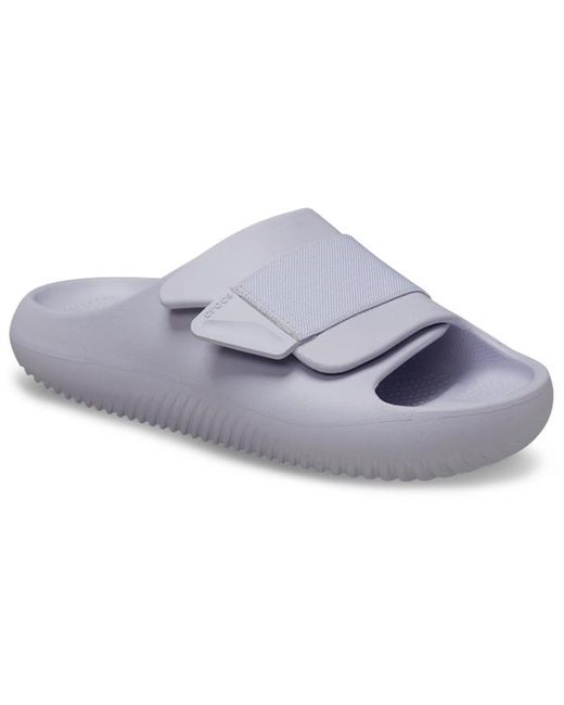 Crocs™ Mellow Luxe Recovery Slide; Moon in Black | Lyst