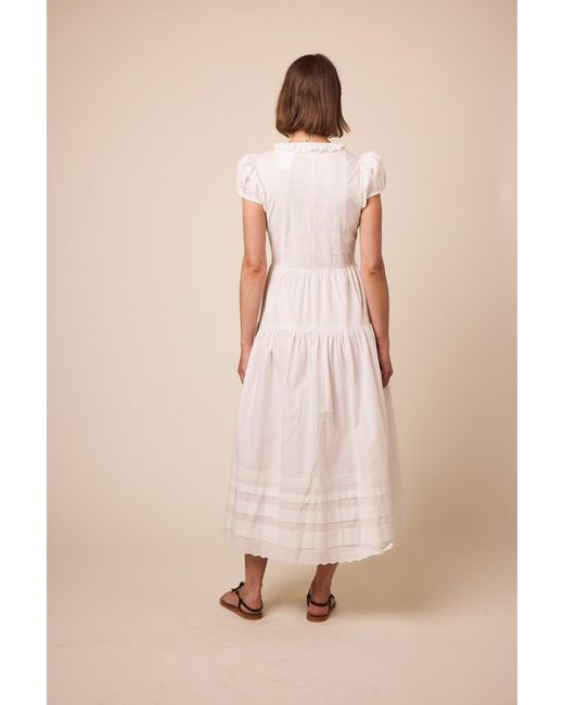 Doen Eliette Dress in Natural | Lyst