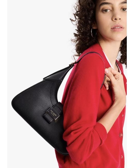 Kate Spade Nouveau Small Shoulder Bag in Black | Lyst