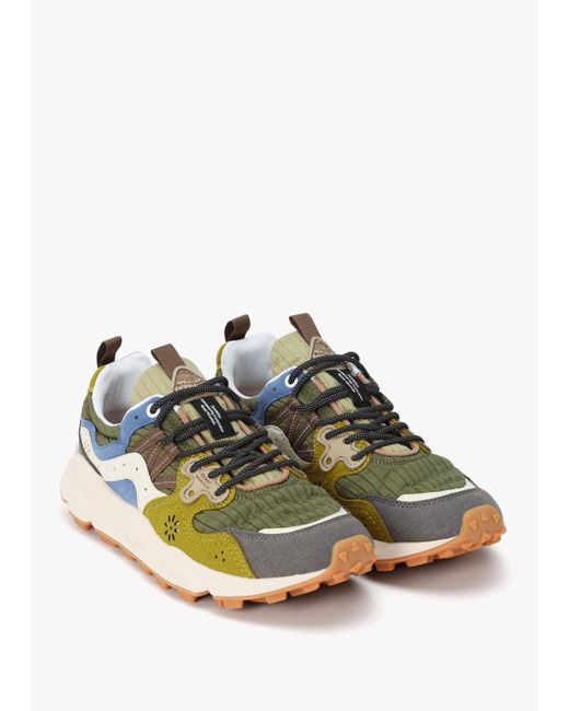 Flower Mountain Men's Yamano 3 Uni Kaiso Eco Suede & Nylon Anthracite ...