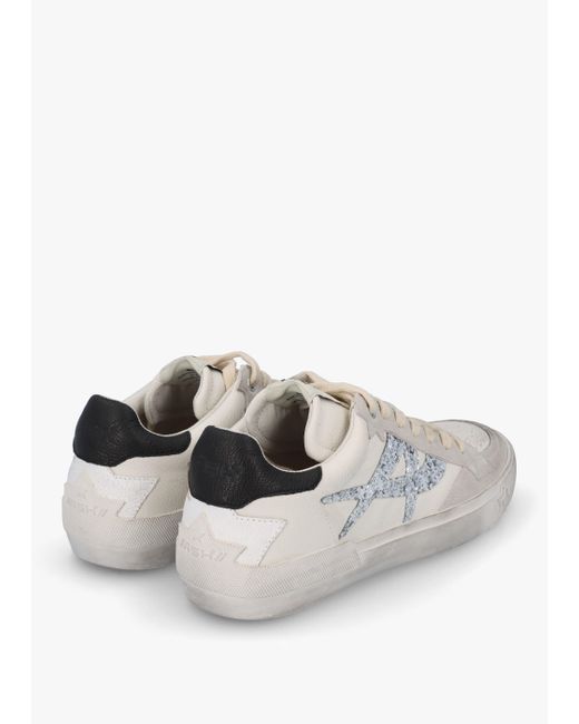 Ash Moonlight Off White New Grey Silver Black Distressed Leather ...