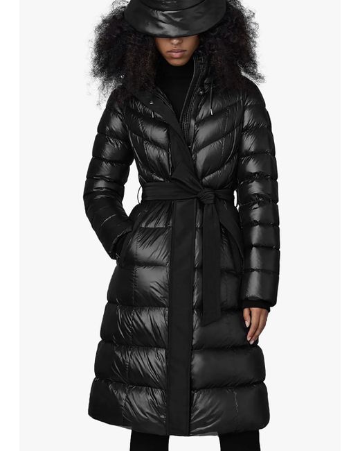 Mackage Coralia Down Coat in Black | Lyst UK
