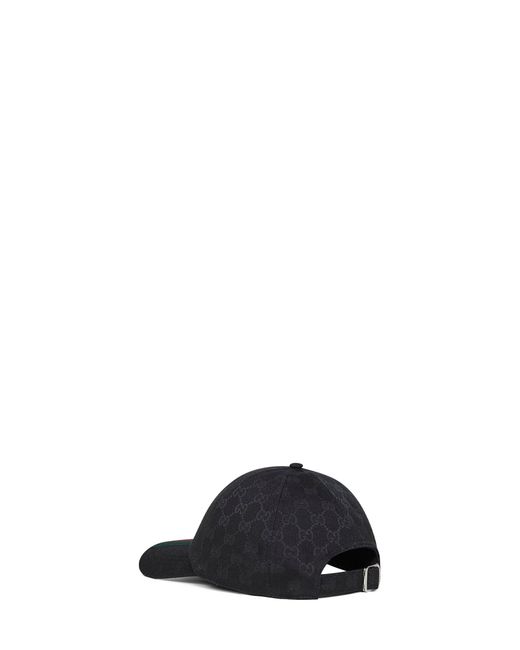 Gucci Original Gg Canvas Baseball Cap in Black for Men | Lyst