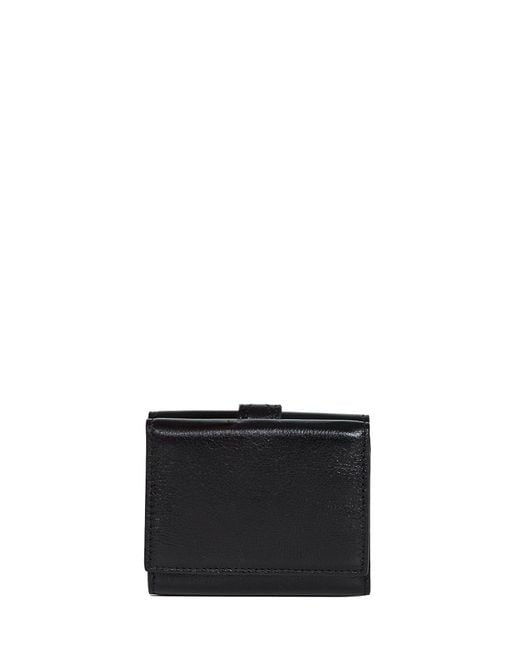 Chloé Paddington Mini Tri-Fold Wallet in Black | Lyst UK