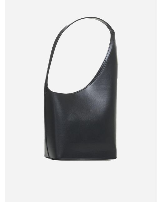 Aesther Ekme Black Demi Lune Shoulder Bag | Lyst