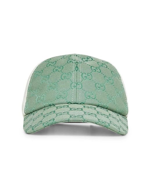 Gucci Original Gg Canvas Baseball Cap in Green for Men | Lyst UK