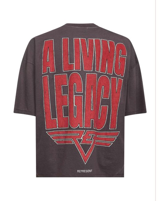 Represent Reversible Living Legacy Tour T-Shirt in Red for Men | Lyst UK