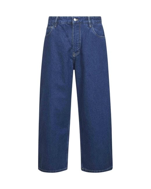 Studio Nicholson Cotton Denim Paolo Jeans in Blue for Men | Lyst