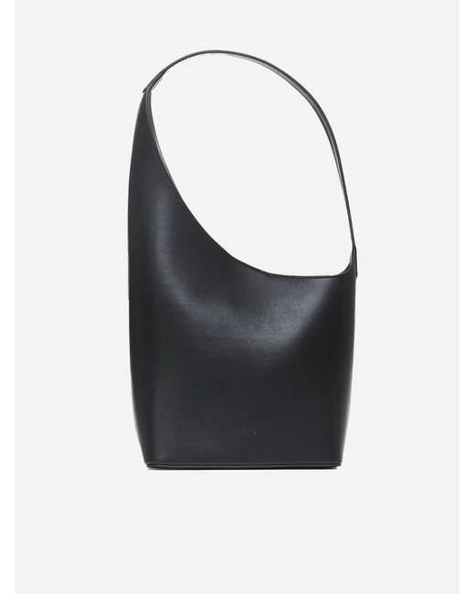 Aesther Ekme Black Demi Lune Shoulder Bag | Lyst