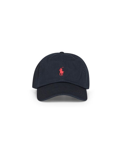 Polo Ralph Lauren Chino Embroidery Cap in Blue | Lyst UK