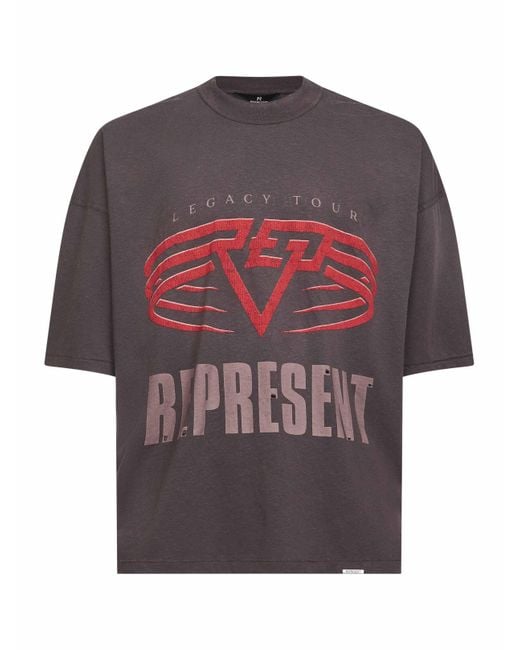 Represent Reversible Living Legacy Tour T-Shirt in Red for Men | Lyst UK
