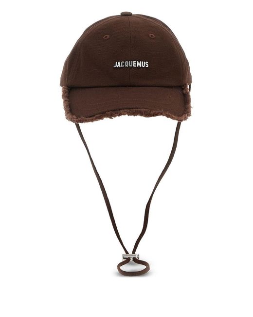 Jacquemus Artichaut Baseball Cap in Brown | Lyst