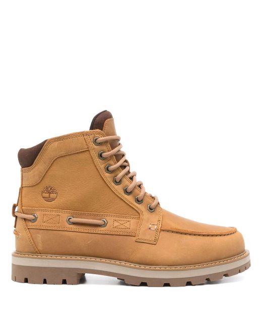 Timberland Britton Road 7-Eye Boots in Brown for Men | Lyst