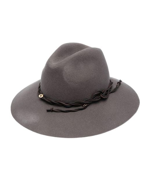 Golden Goose Fedora Hat in Gray for Men | Lyst