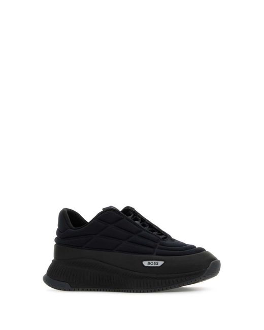 BOSS Runner Sneakers in Black for Men | Lyst