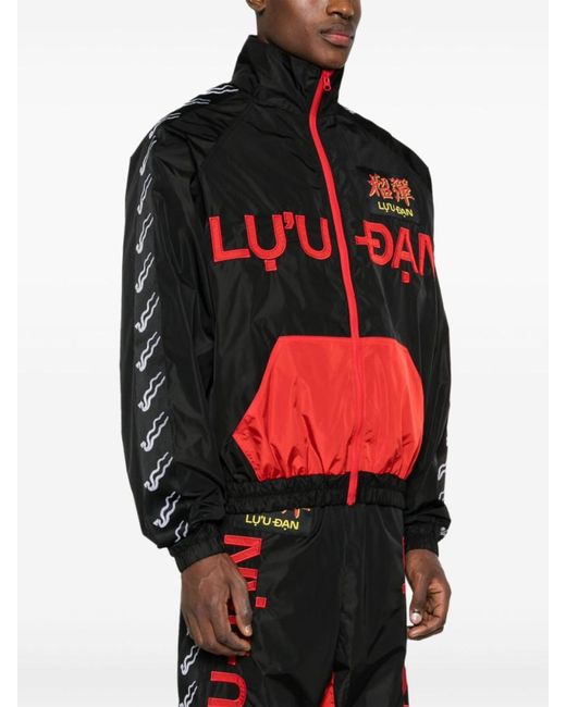 Lu'u Dan Logo Jacket in Red for Men | Lyst