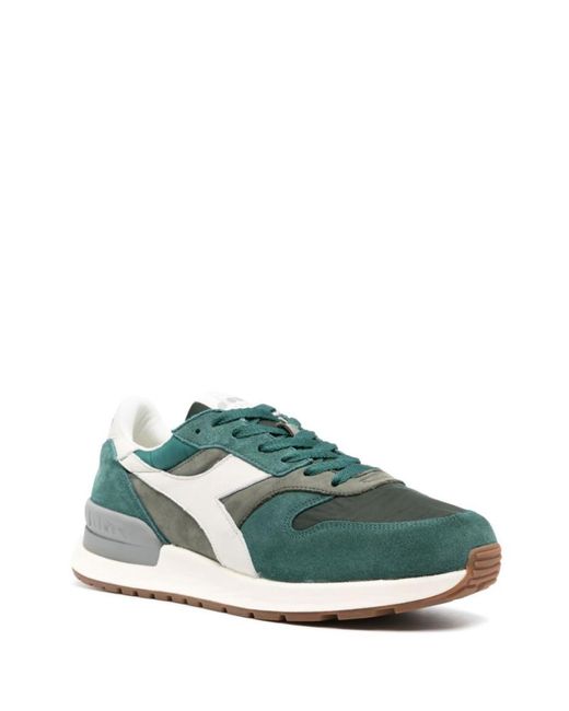 Diadora Logo Sneaker in Green for Men | Lyst