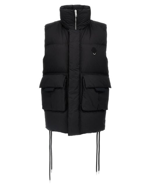 Moncler Sabela Vest in Black | Lyst