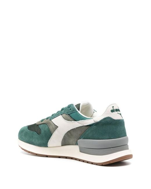 Diadora Logo Sneaker in Green for Men | Lyst