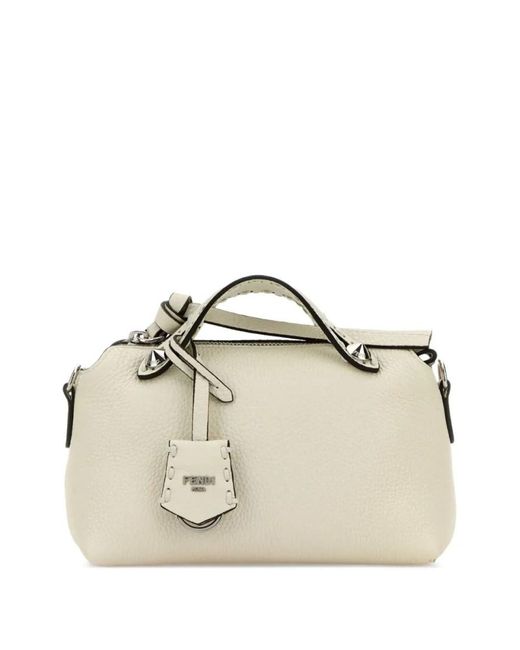Fendi By The Way Small Duffle Bag in Natural | Lyst