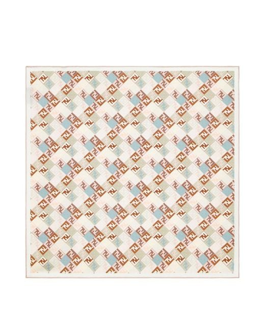 Fendi Signature Square in Natural | Lyst