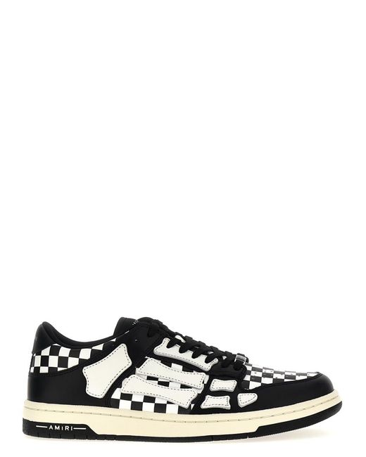 Amiri Checkered Sneakers in Black for Men | Lyst