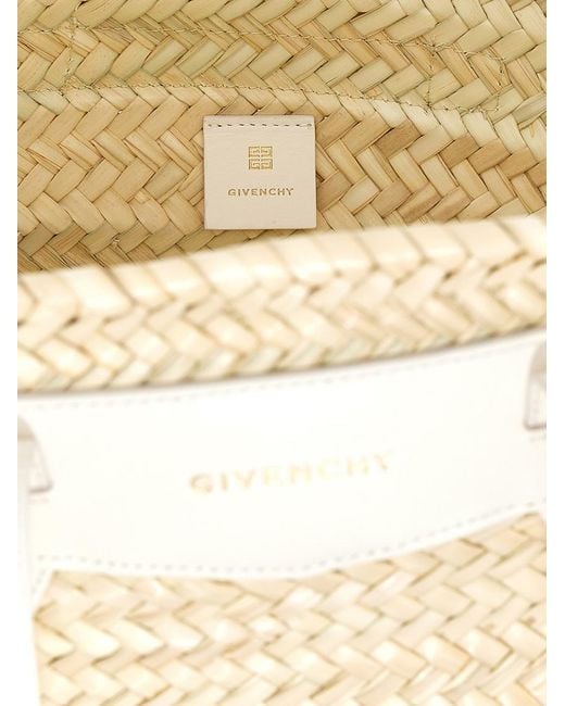 Givenchy Raffia Voyou Shopper Tote Bag in Natural | Lyst