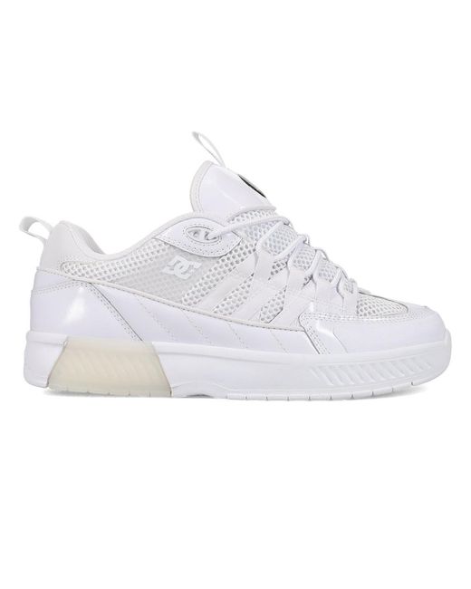 DC Shoes Lucien Skate Shoes in White for Men | Lyst