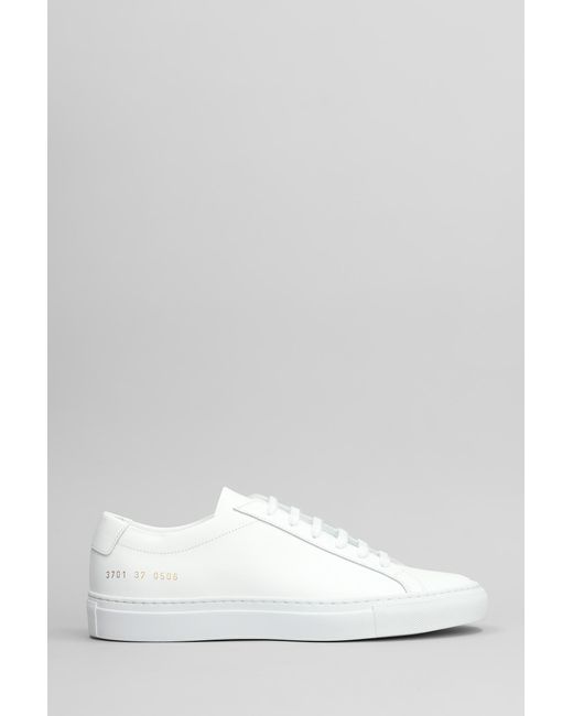 Common Projects Original Achilles Sneakers in White | Lyst