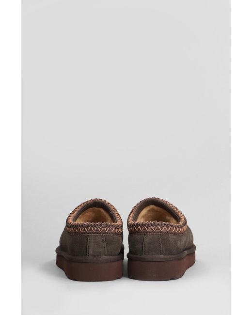 UGG Tasman Slipper-mule In Brown Suede | Lyst