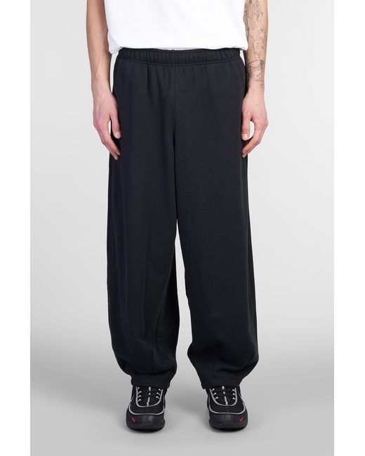 Nike Club Ft Oversized Pants In Black Cotton for Men | Lyst